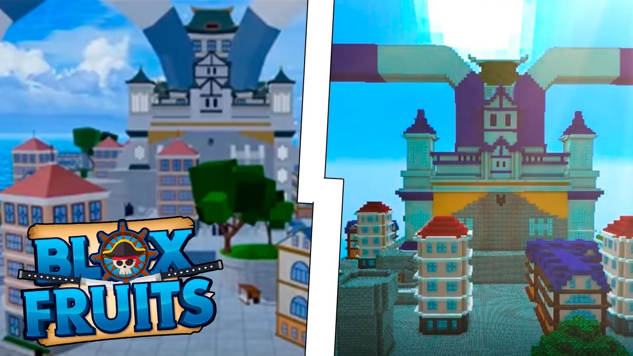 FIZERAM O BLOX FRUITS NO MINECRAFT?! ISSO NÃO PARECE SER VERDADE ...