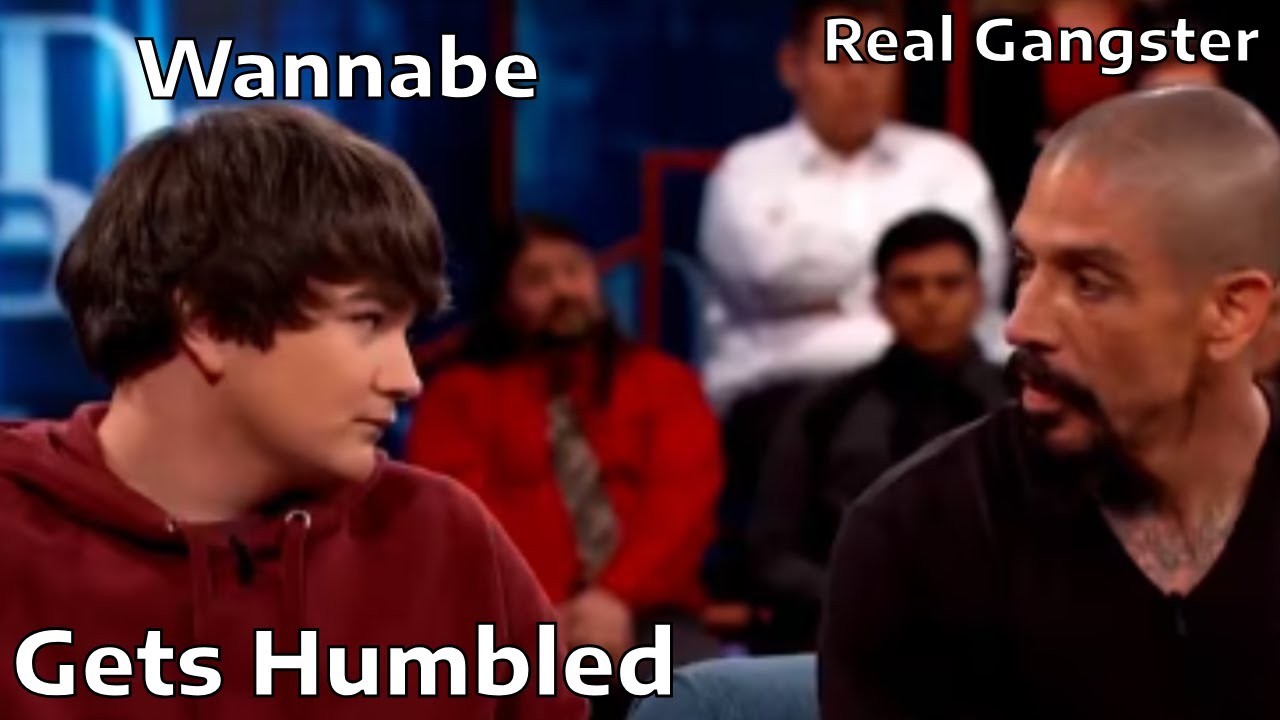 Wannabe Gangster gets reality checked by a real GANGSTER - YouTube