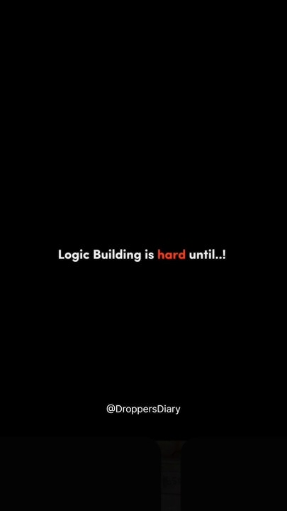 How to build logic in programming #logic - YouTube