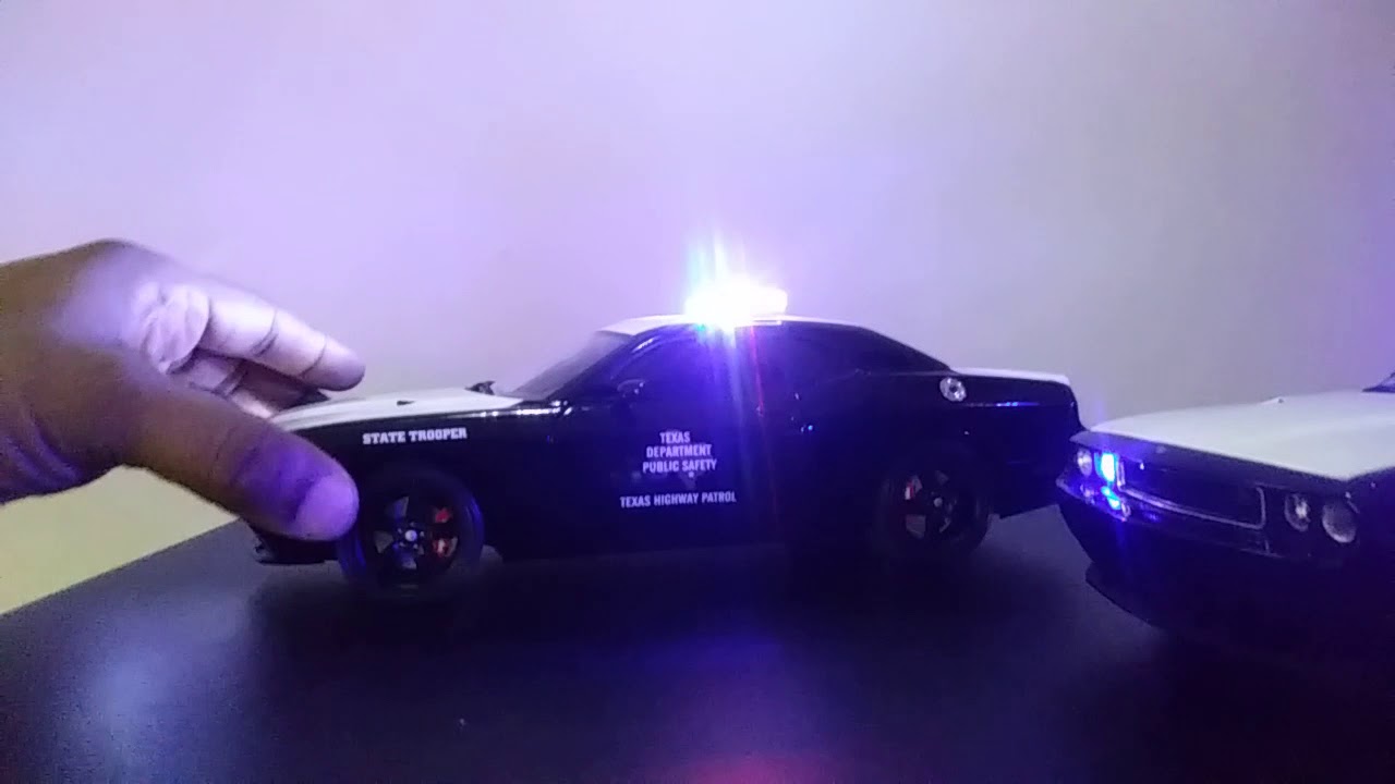 Texas DPS Dodge Challenger SRT 1 18 customized models - YouTube