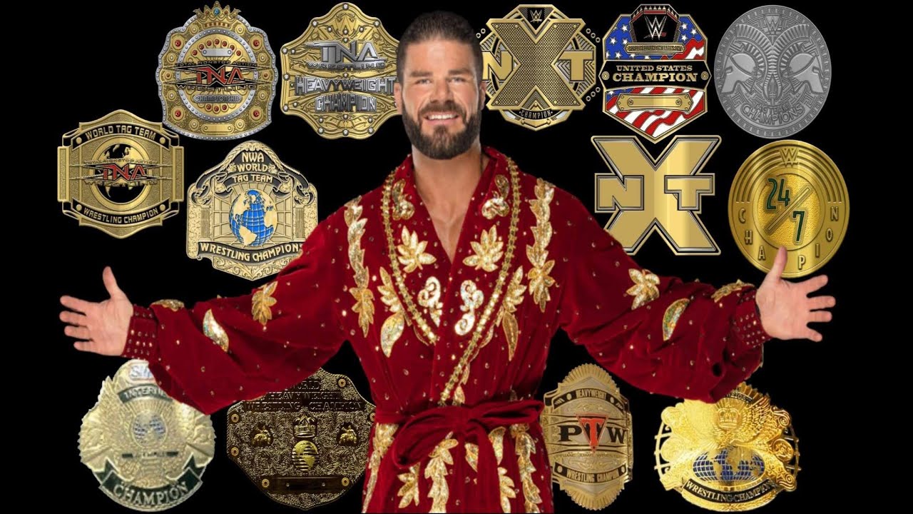 Bobby Roode Championship History - YouTube