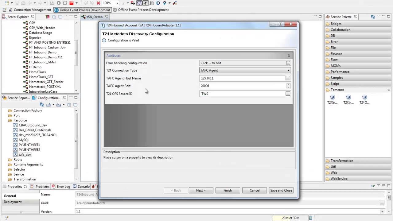 T24 Integration Framework: Events linked to tSA Services - YouTube