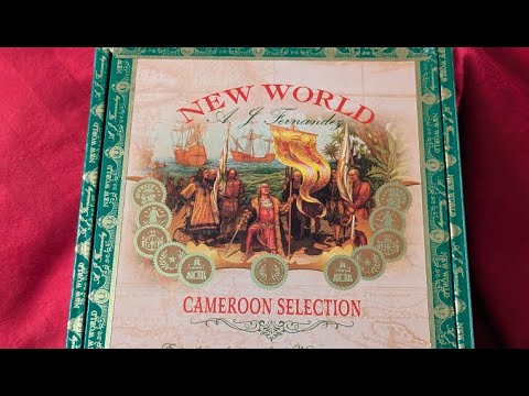 Cigar Unboxing: New World by AJ Fernandez, Cameroon Wrapper - YouTube
