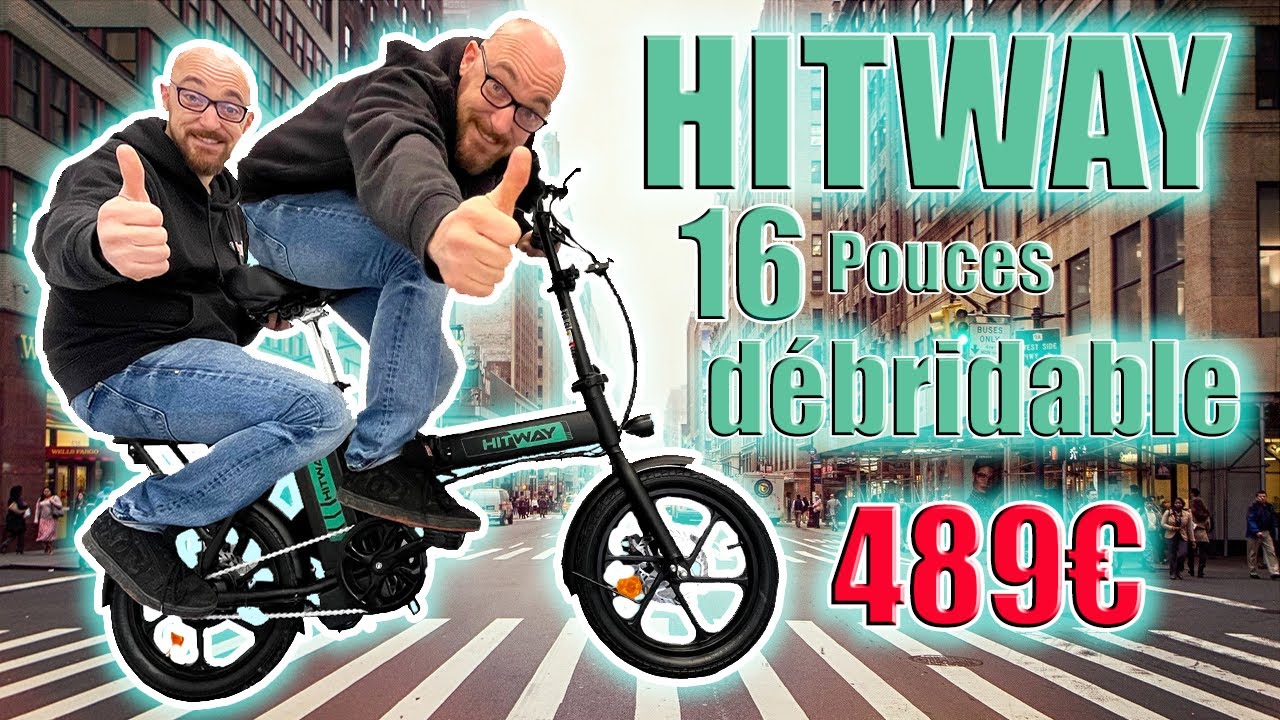 Vélo électrique pliant 2 places ! débridable ! es ce le meilleur ? le ...