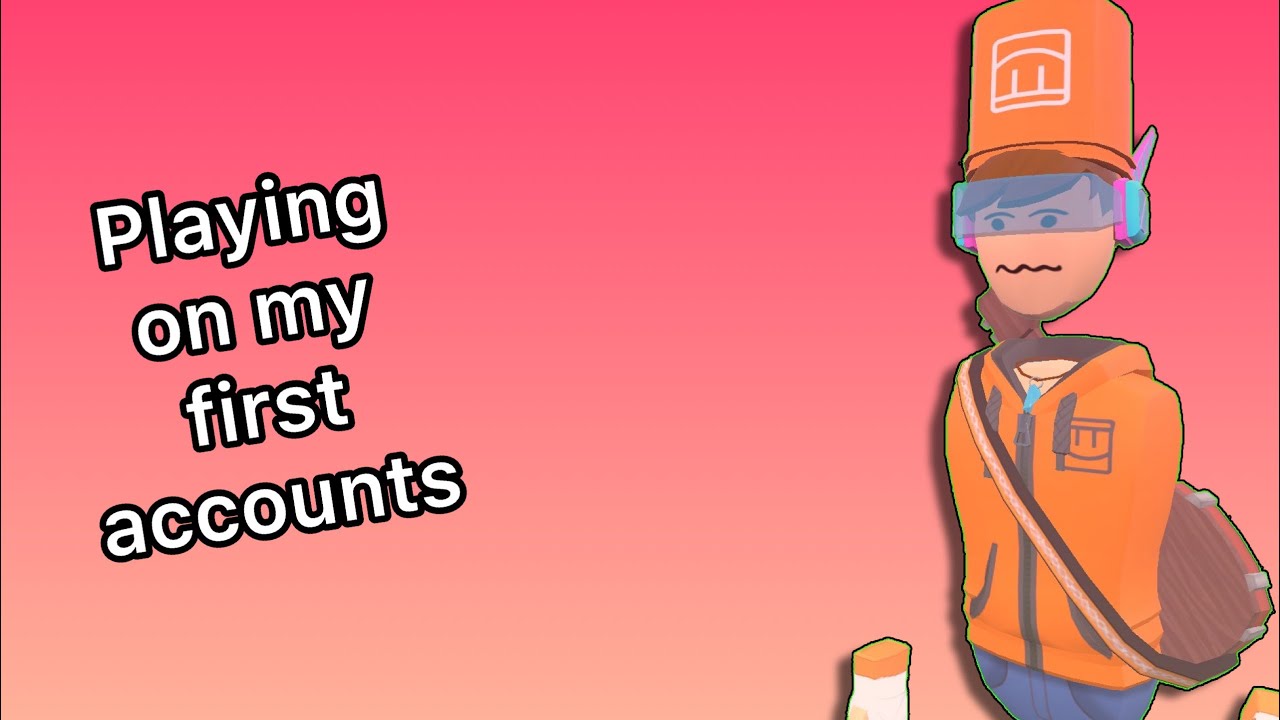 Playing on my first rec room accounts - YouTube