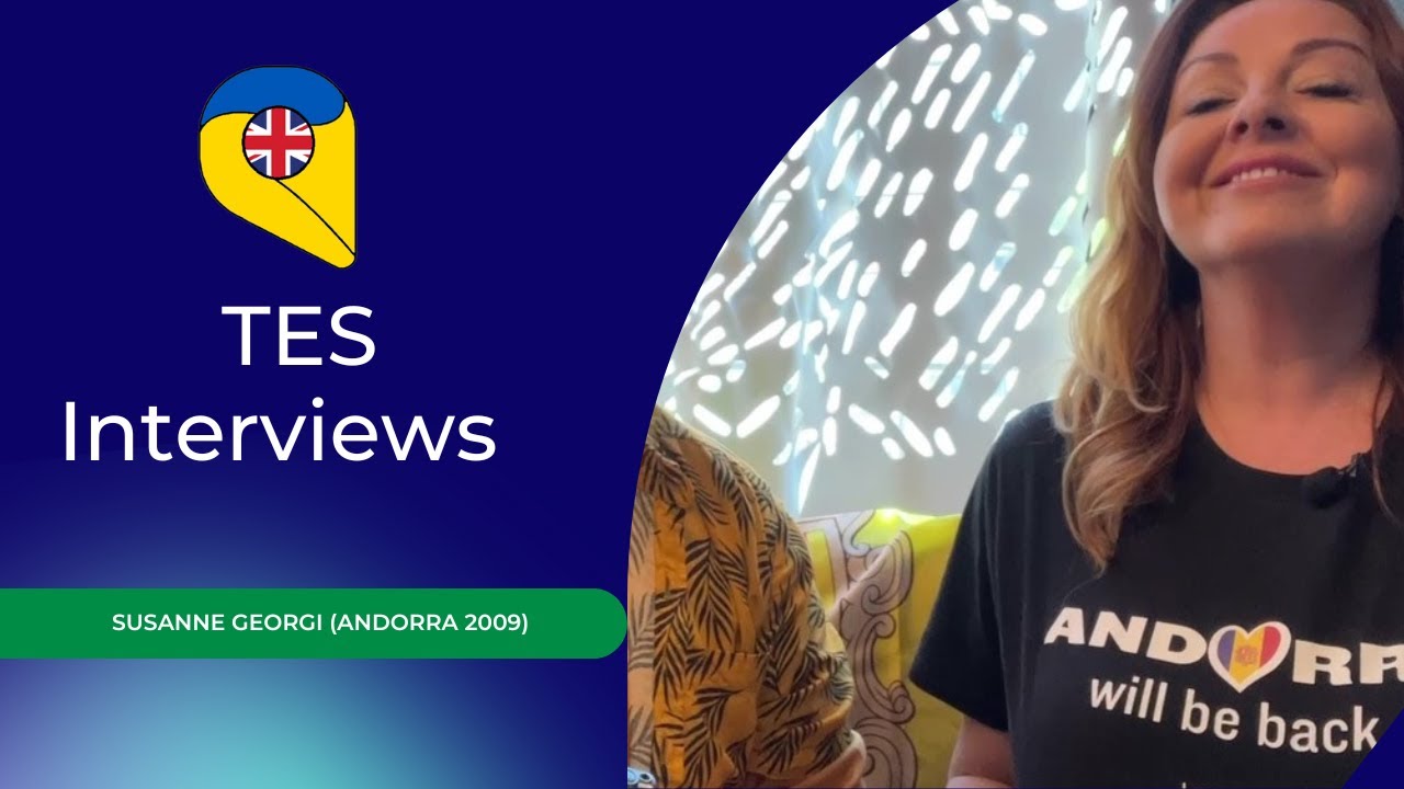 TES Interviews: Susanne Georgi (Andorra 2009) at Barcelona Eurovision ...