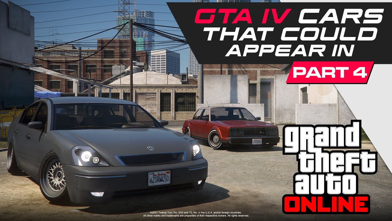 Grand Theft Auto 4 Cars