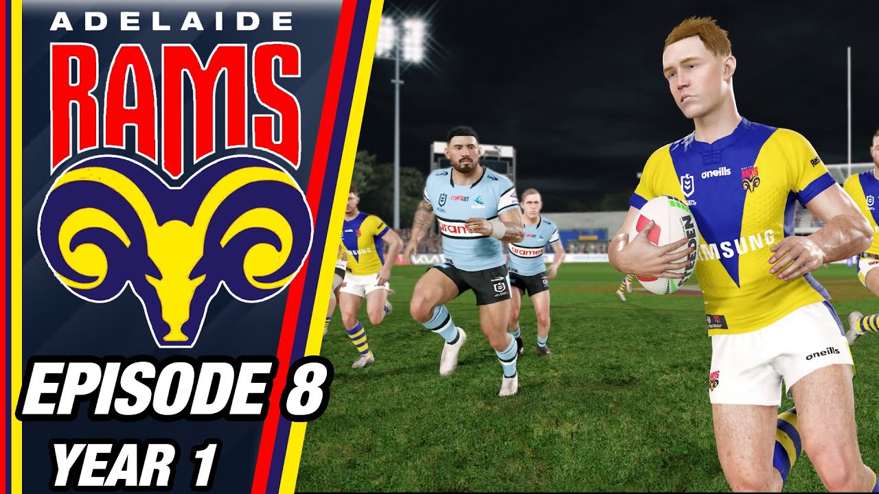 STEP BY STEP - Adelaide Rams Career Mode - Episode 8 - YouTube