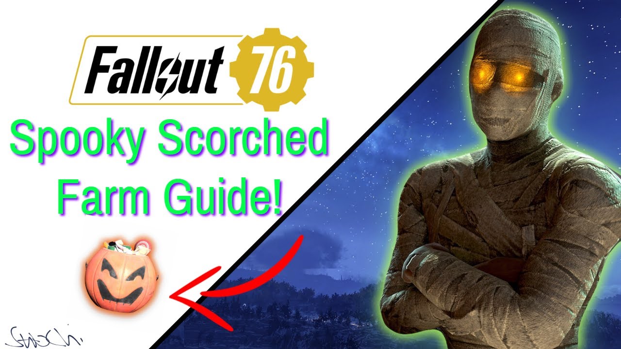Fallout 76 Spooky Scorched Farming Guide 2021! - YouTube