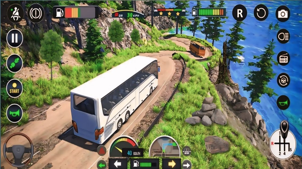 The Ultimate Bus Driving Challenge | Perfect Passenger Pickup - YouTube