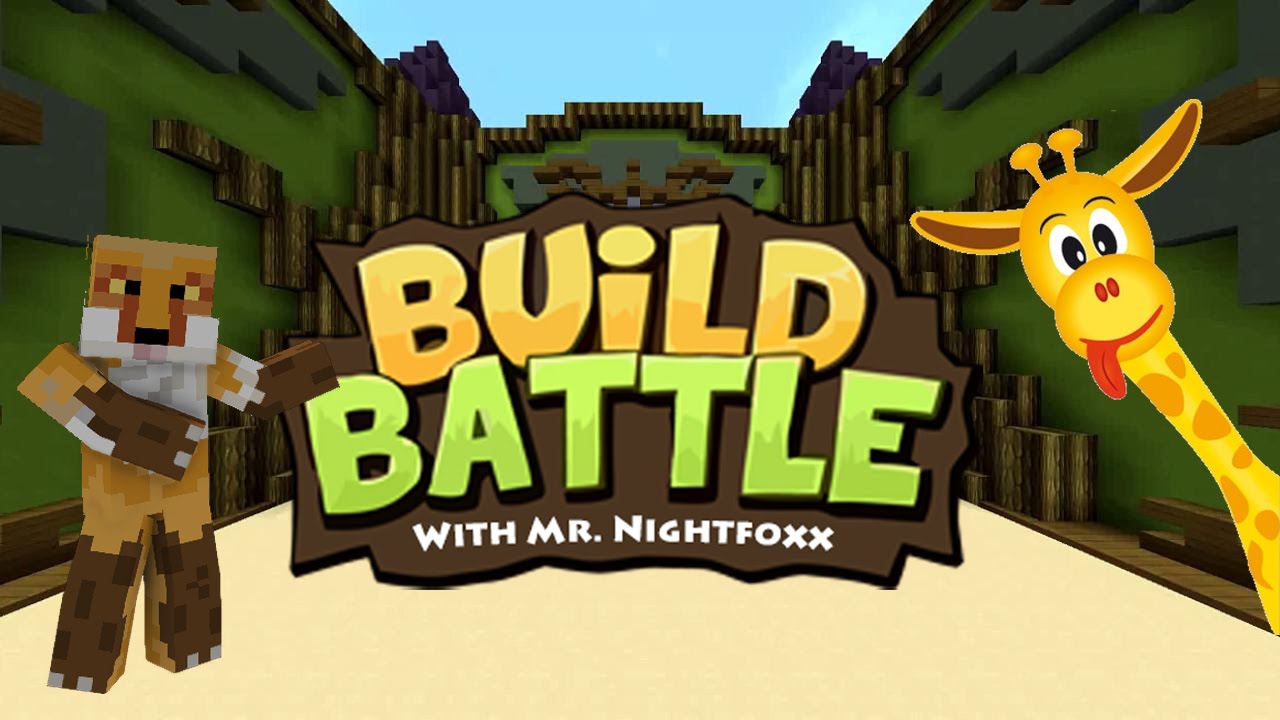 Build Battle: KING GIRAFFE!? - YouTube