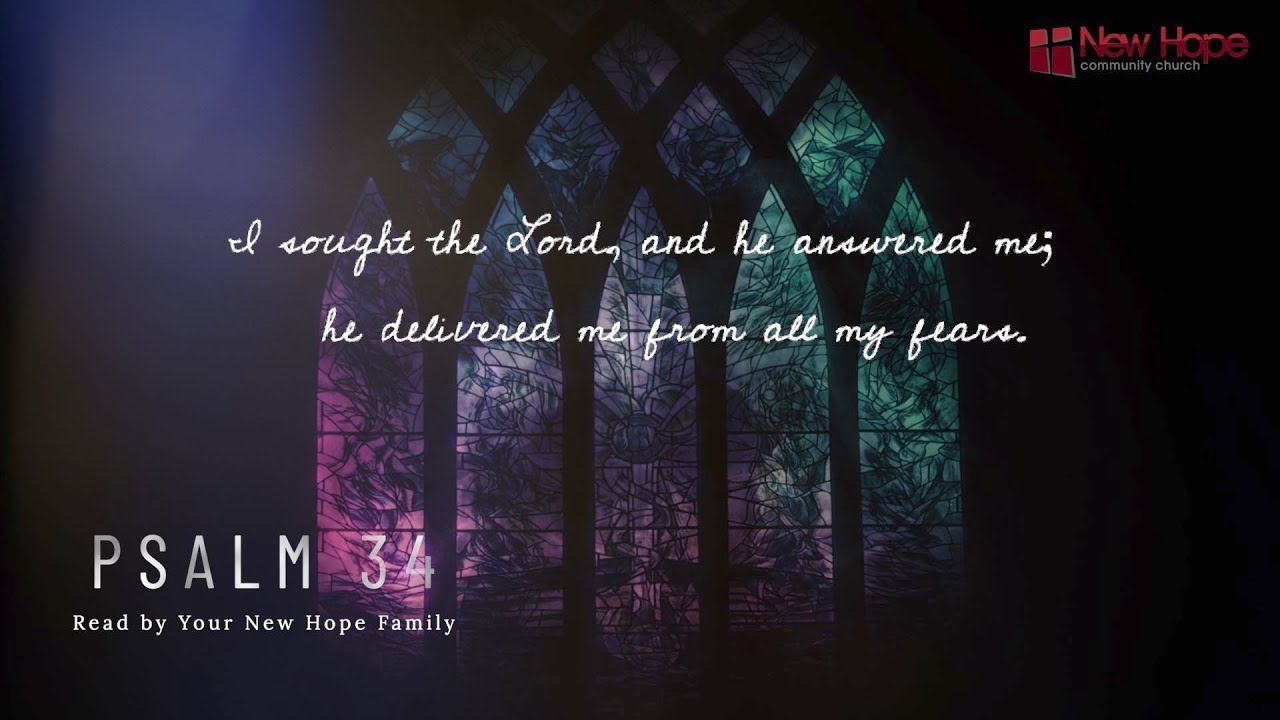 Psalm 34 Psalm 34:3 4 #bible #scripture
