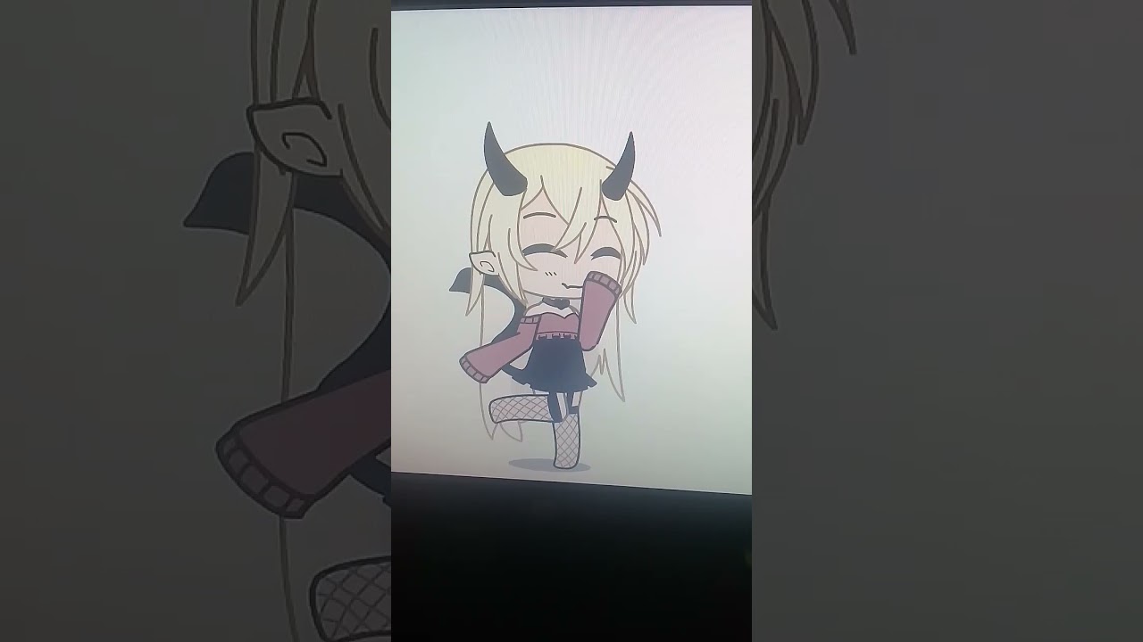 Little demon dancing 💃 - YouTube