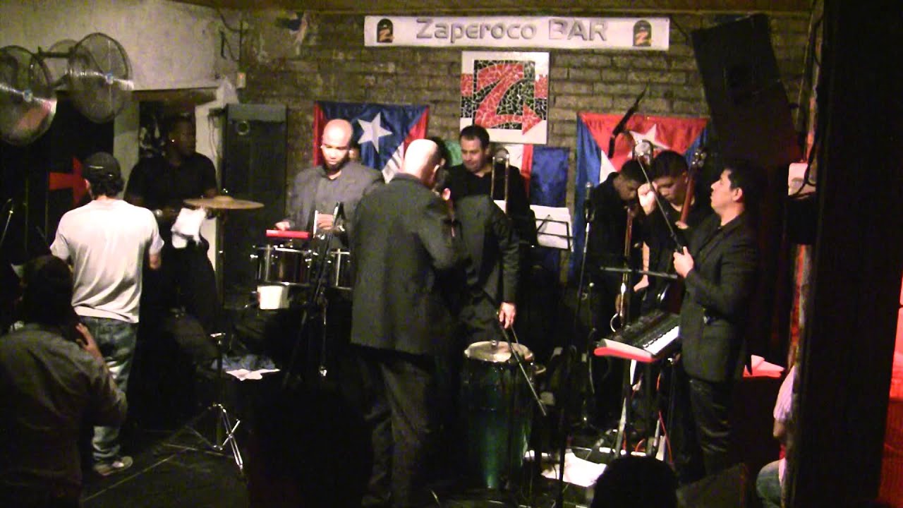 ORQUESTA SALSA BRAVA EN ZAPEROCO CON MARLIN MURILLO - YouTube
