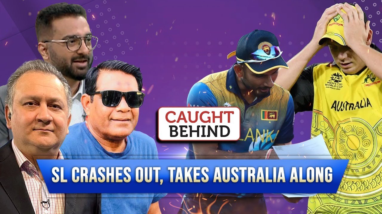 SL Crashes Out, Takes Australia Along | Caught Behind - YouTube
