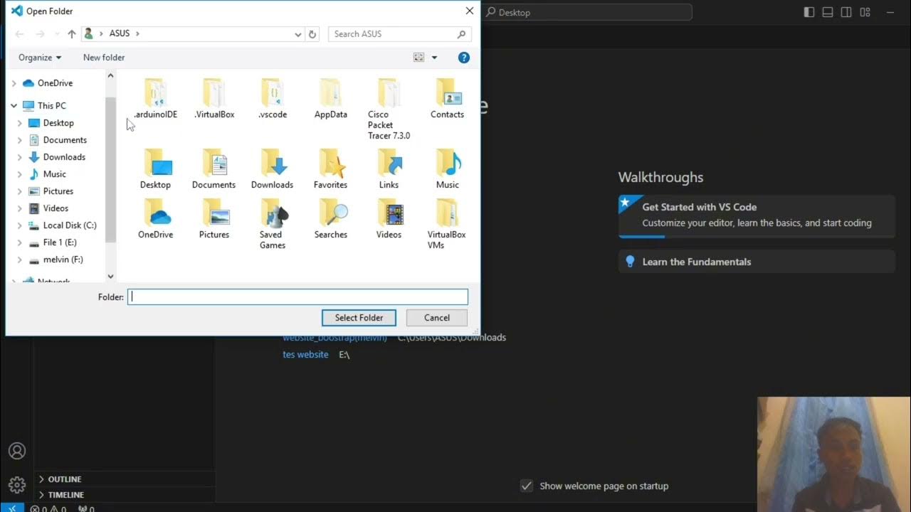 MEMBUAT NAVBAR DENGAN BOOTSTRAP MENGGUNAKAN VISUAL STUDIO CODE - YouTube
