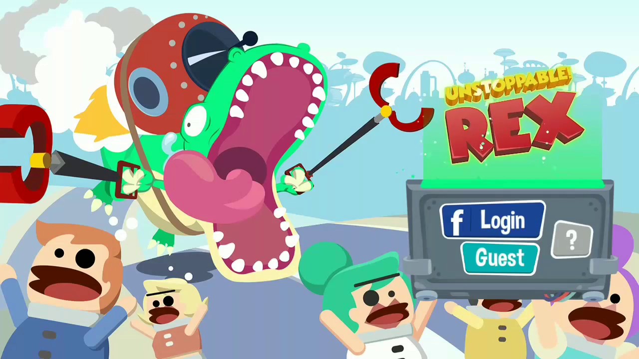 Unstoppable Rex Android Gameplay By Sandbox Global Dinosaur Run Game ...