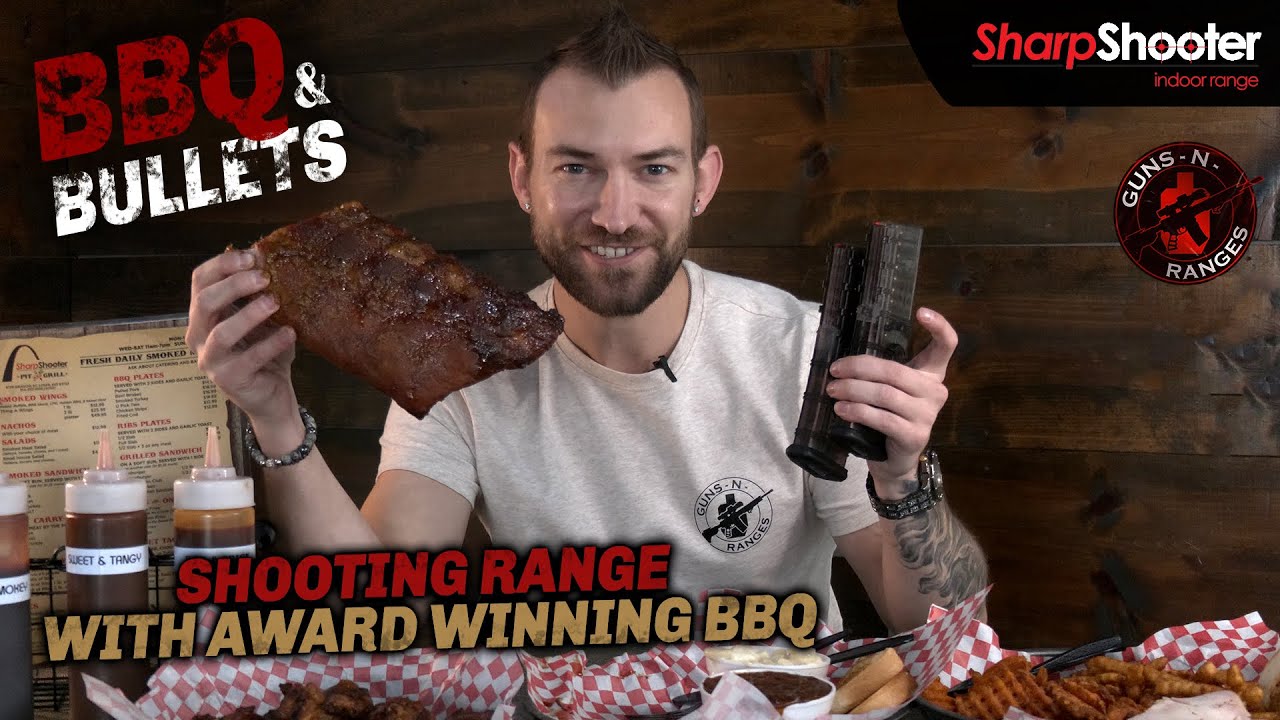 BBQ and Bullets - Shooting Range with Amazing BBQ - YouTube