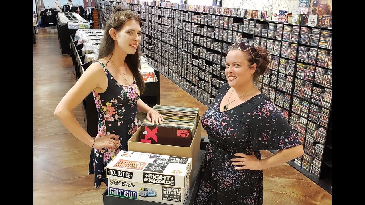 Punk 7" Singles Collection and other Vinyl Records - YouTube