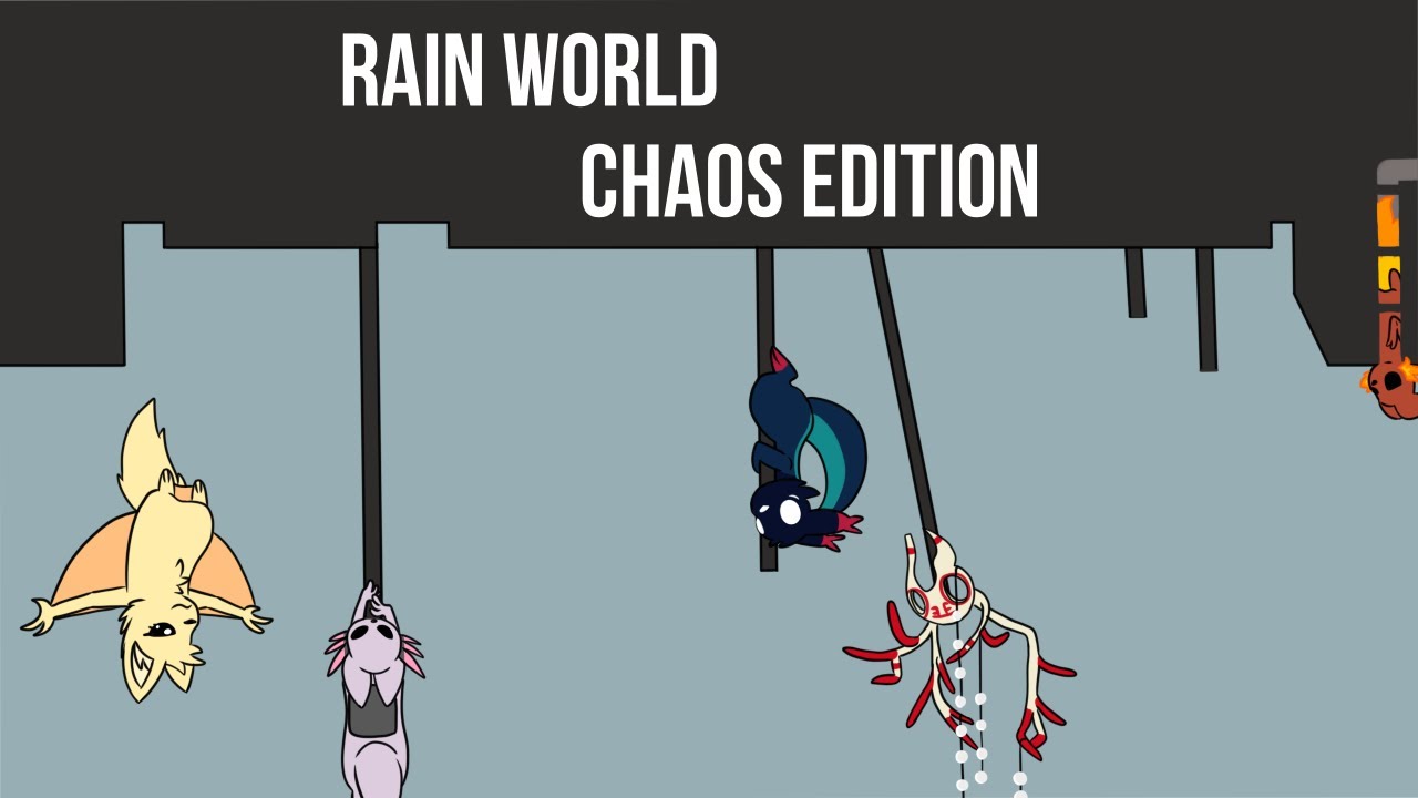 Rain World Monk campaign but it's chaos - YouTube