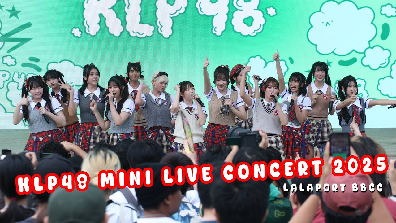 KLP48 Special Live Concert 2025 Lalaport Rooftop Garden | 4K UHD - YouTube