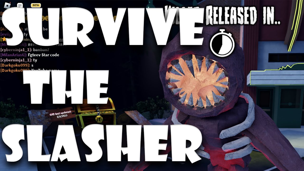 Survive The Slasher w BTS Footage - Roblox - YouTube