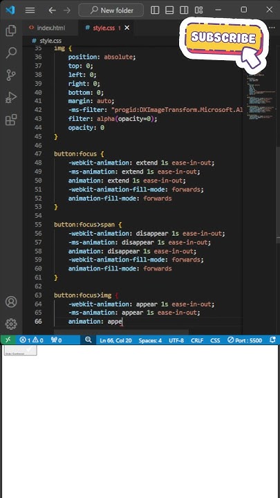 Day 003 How To Create An Animated Button With Css Clevercoder Css Html Webdevelopment
