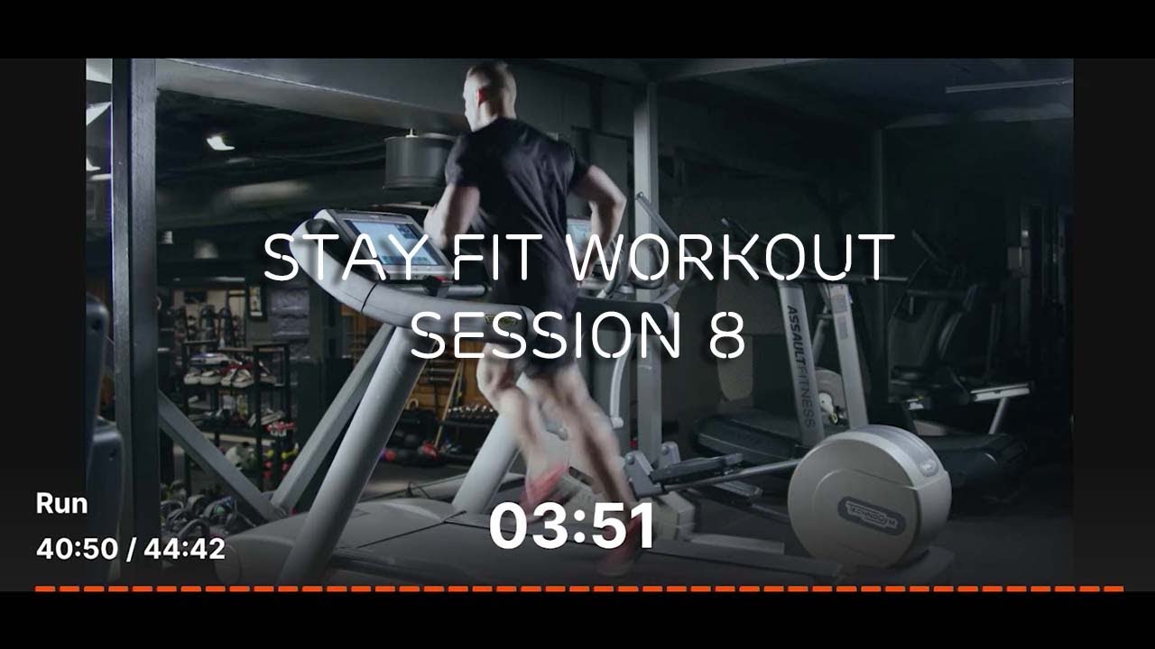 Stay Fit Workout Session 8 - YouTube