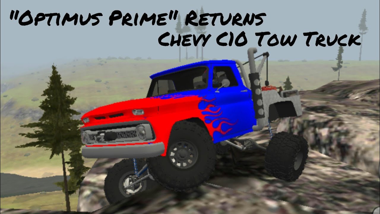 Offroad Outlaws "Optimus Prime" Returns (Chevy C10 Tow Truck) - YouTube
