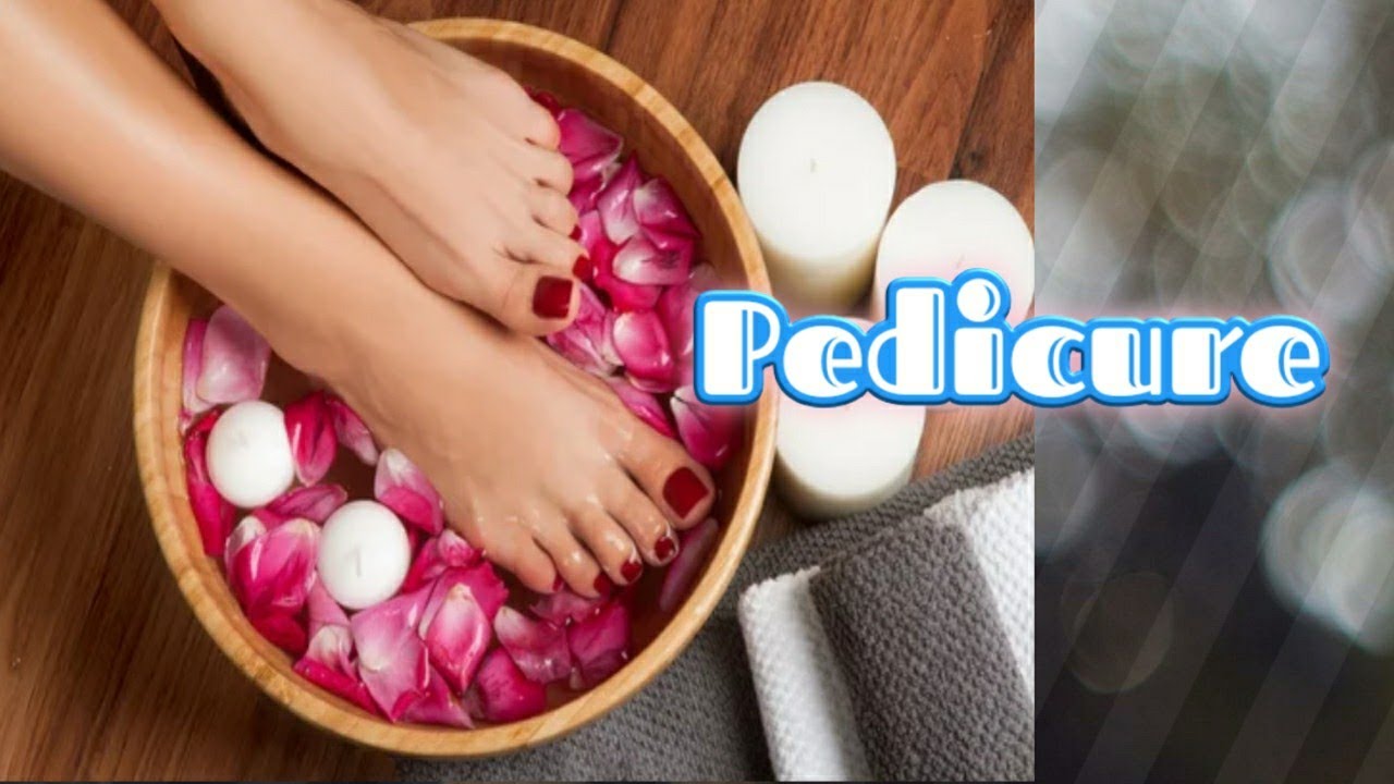Pedicure at Salon \ Step by step \ Pedicure amazing result \Foot ...