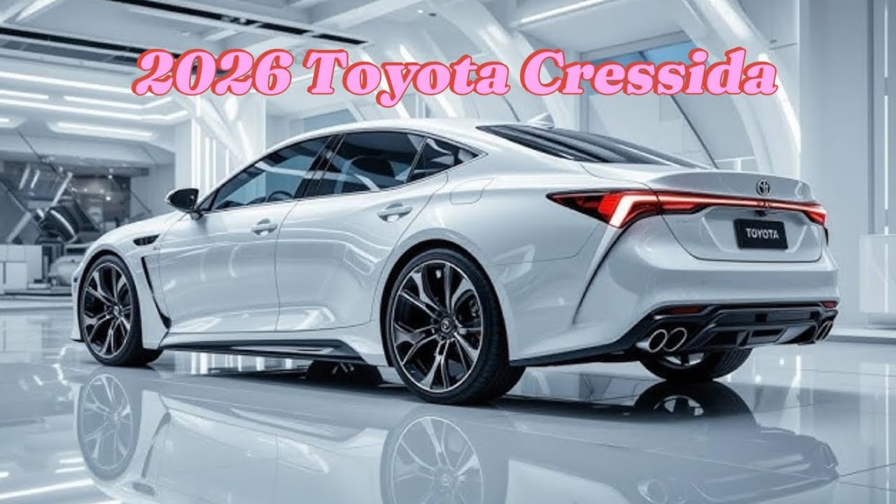 "2026 Toyota Cressida – The Legendary Sedan Returns with a Modern Twist ...