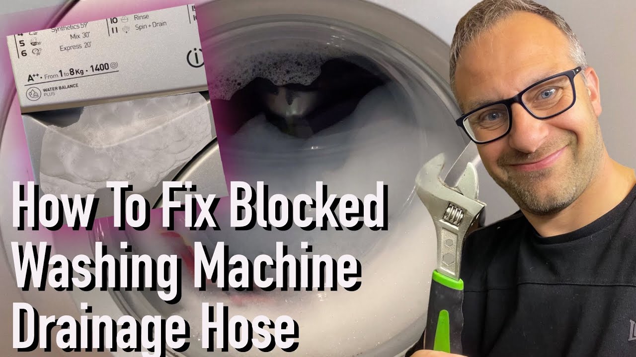 Washing Machine Drainage Pipe Removal - YouTube