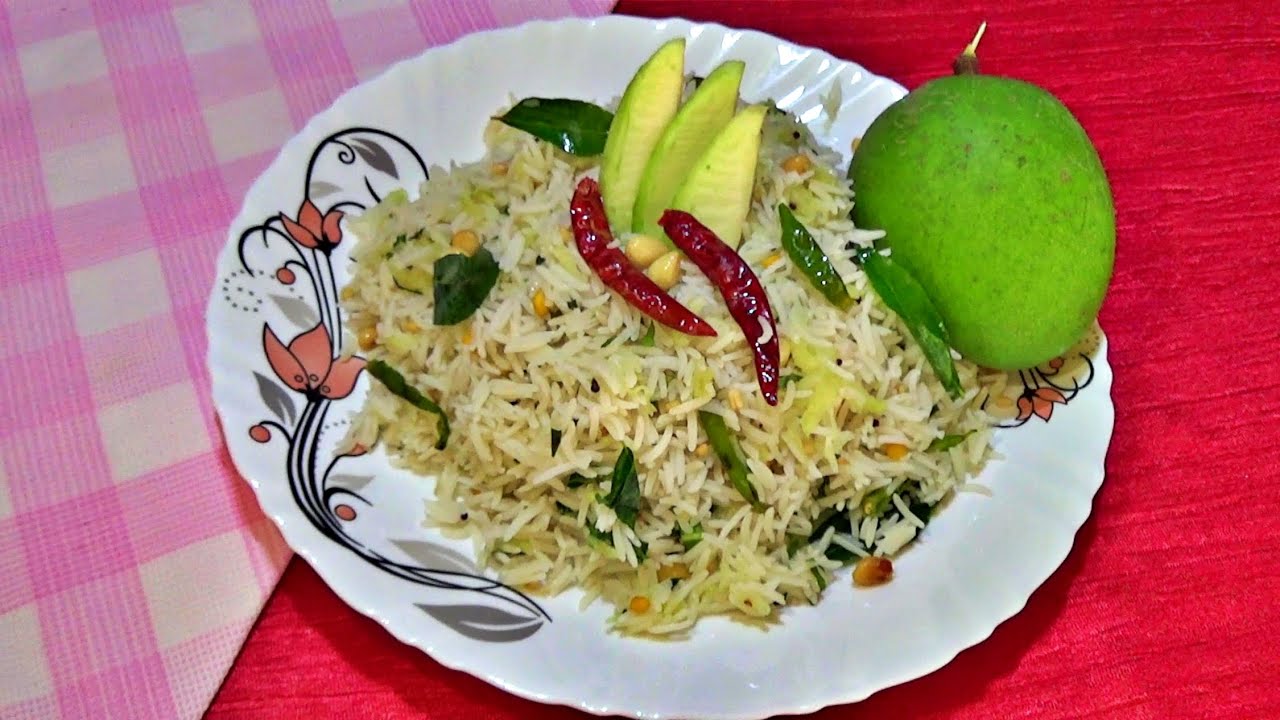 Mango Rice | আম ভাত | Green Mango Rice | Easy Rice for Lunchbox - YouTube