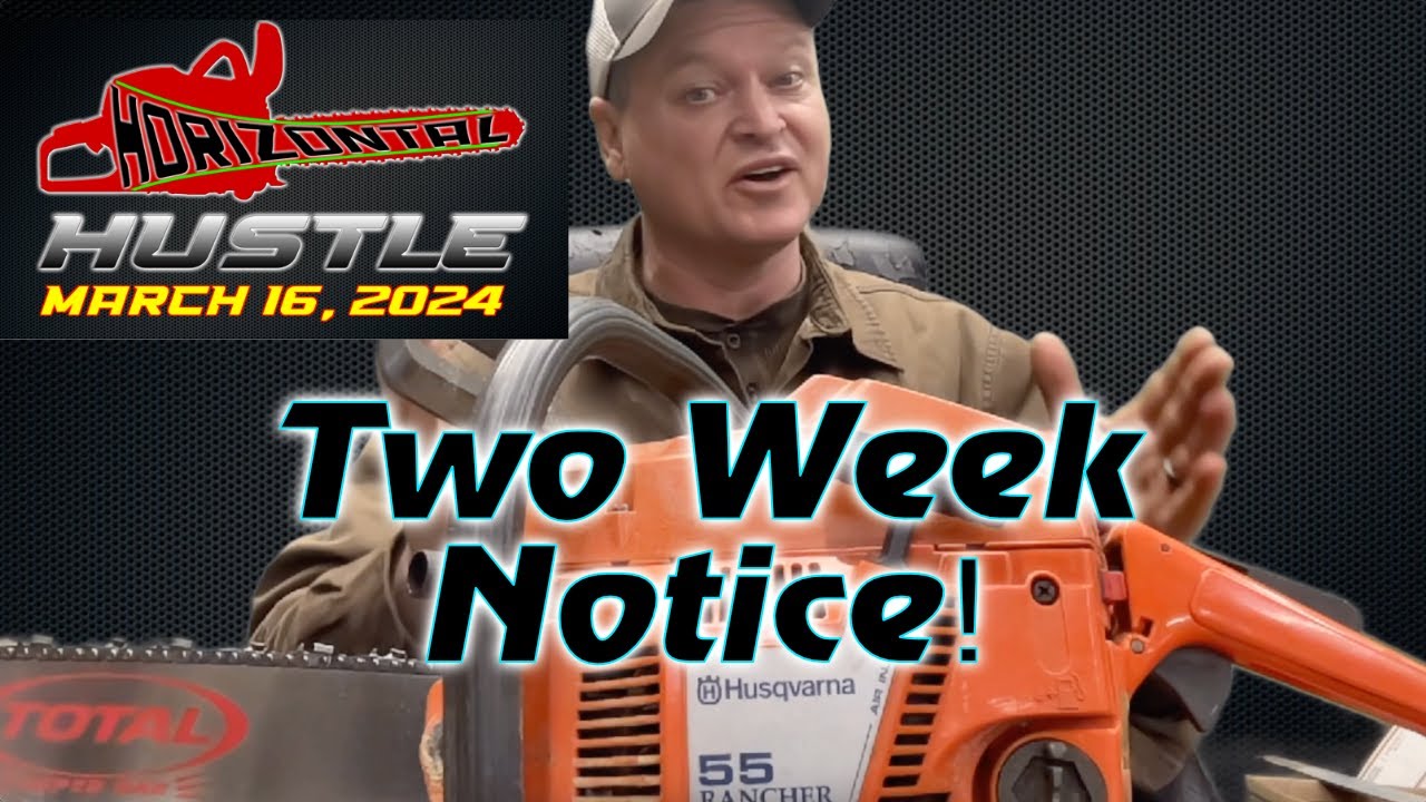 2 Week Notice for the Horizontal Hustle!! - YouTube