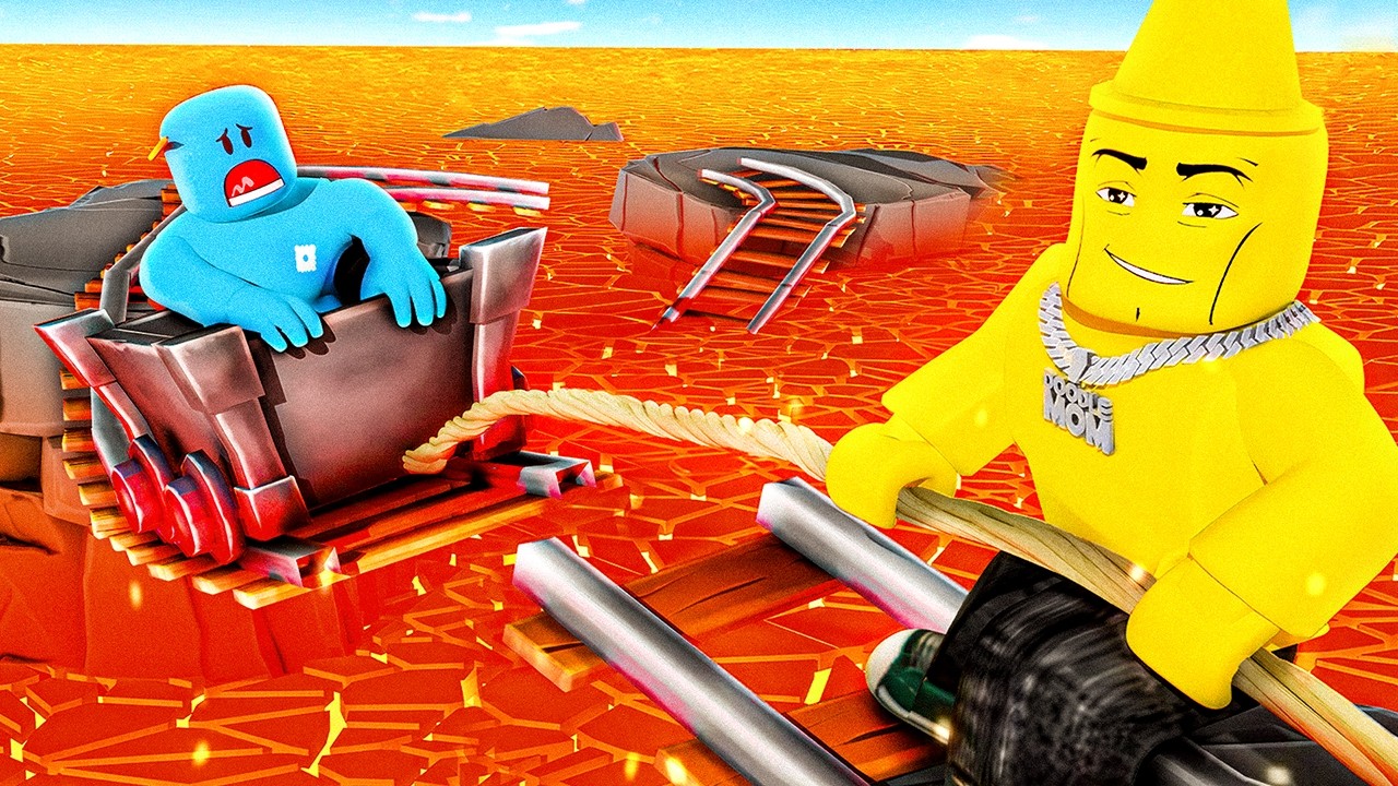 Doodle and Arkey Attempt a TEAMWORK OBBY.. - YouTube