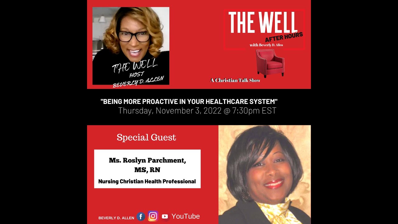 BEING MORE PROACTIVE IN YOUR HEALTHCARE SYSTEM!! - YouTube