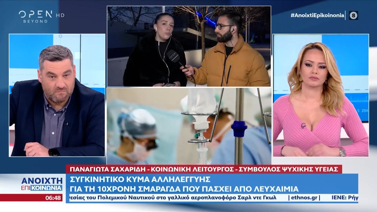 Συγκινητικό κύμα αλληλεγγύης για τη 10χρονη Σμαράγδα που πάσχει από ...