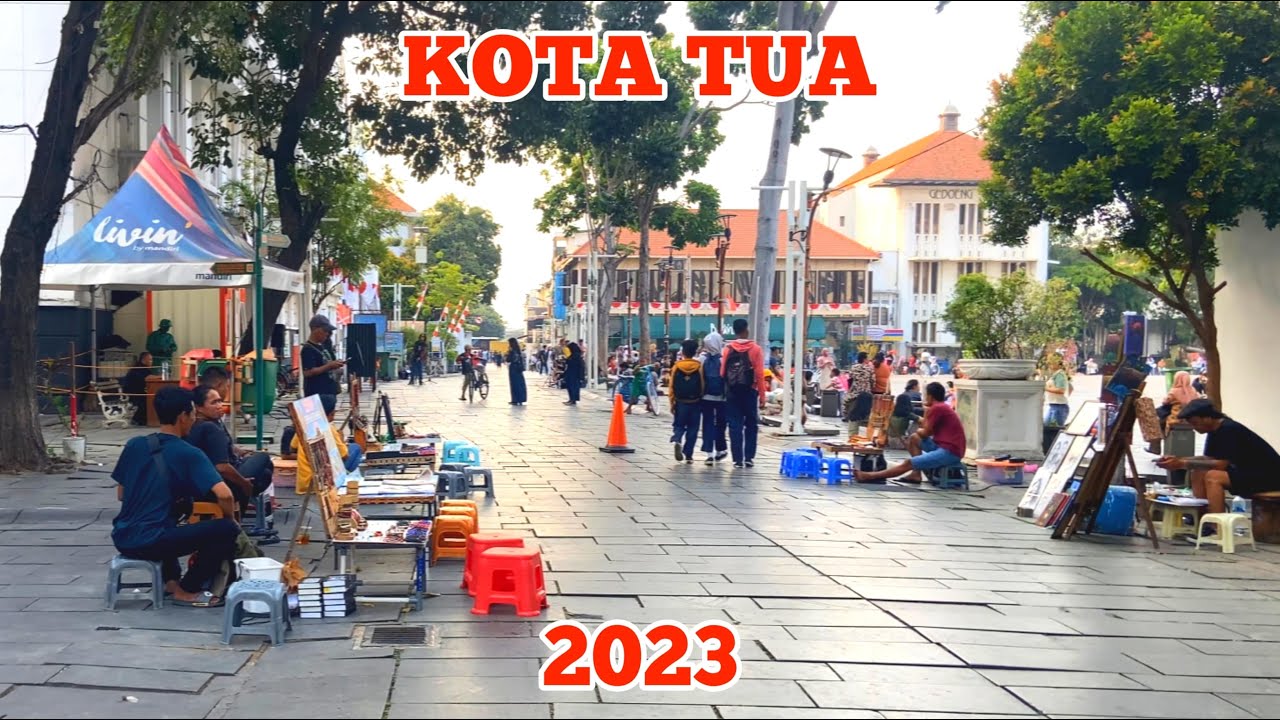 Kota Tua Jakarta 2023, Rame atau Sepi ?? - YouTube
