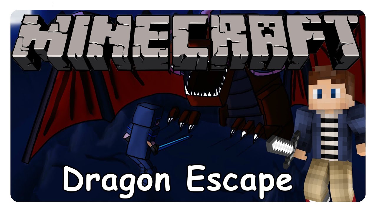 echt dummer Sprung - Dragon Escape - Minecraft [HD/DEU] - YouTube