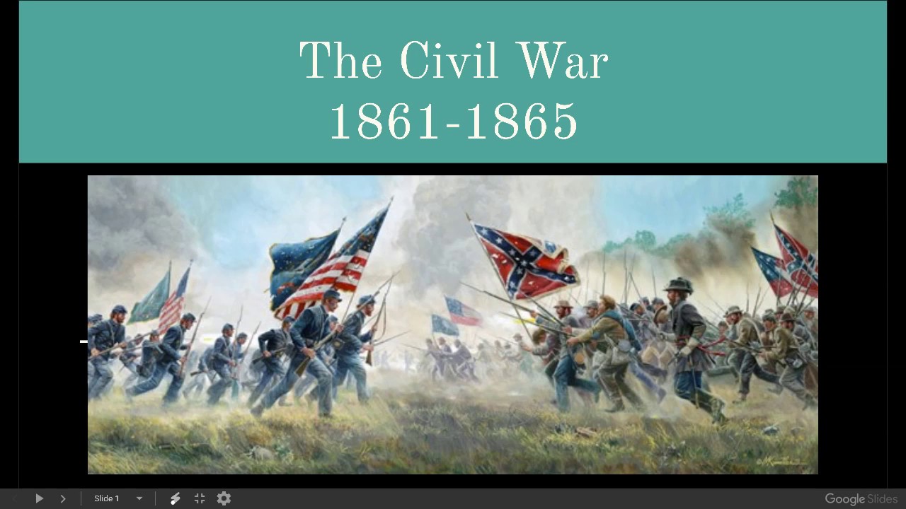 American History 8- The Civil War - YouTube