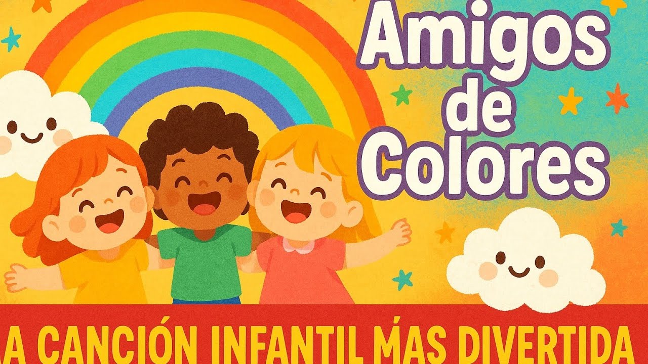 🎨 “Amigos de Colores” – La Canción Infantil Más Divertida Sobre la ...