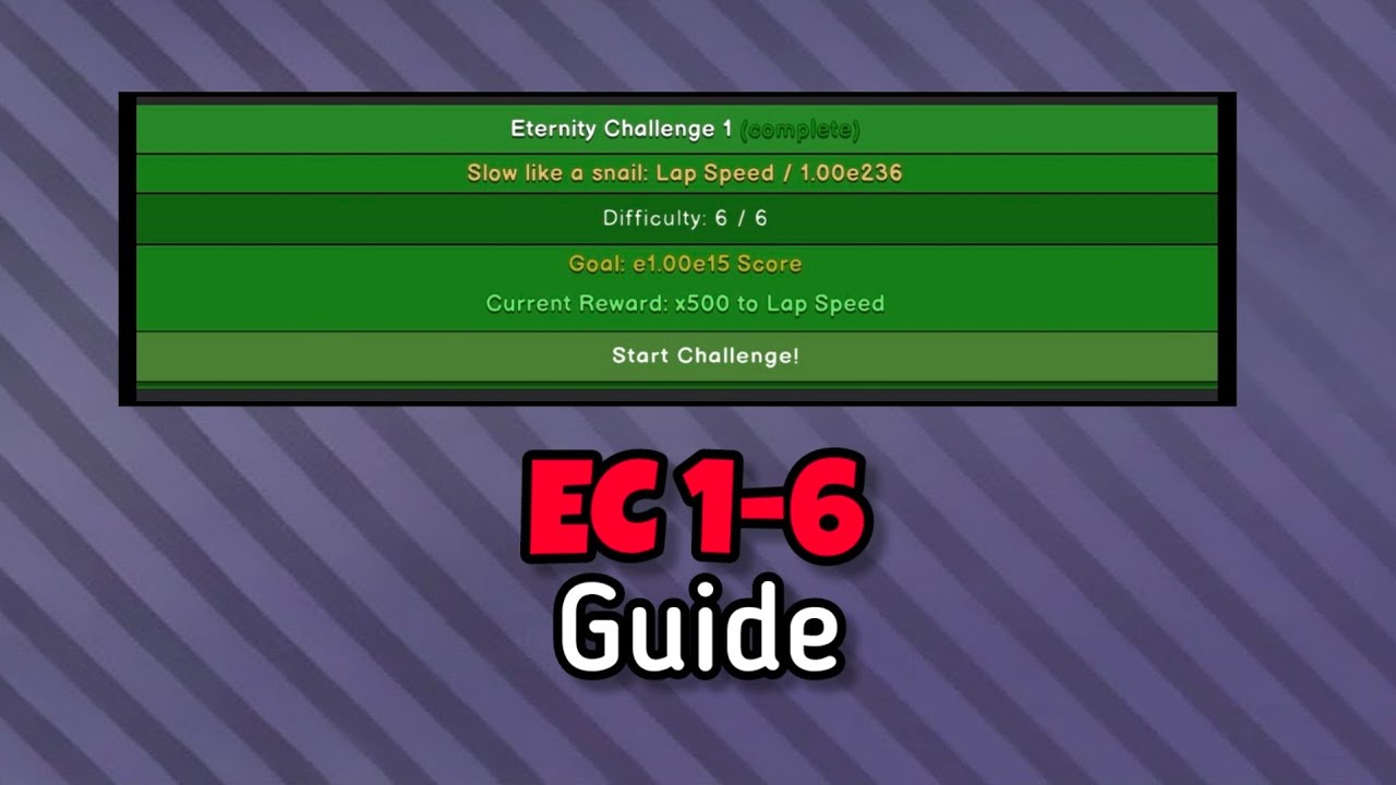 Eternity Challenge 1 Difficulty 6 Guide | Revolution Idle. - YouTube