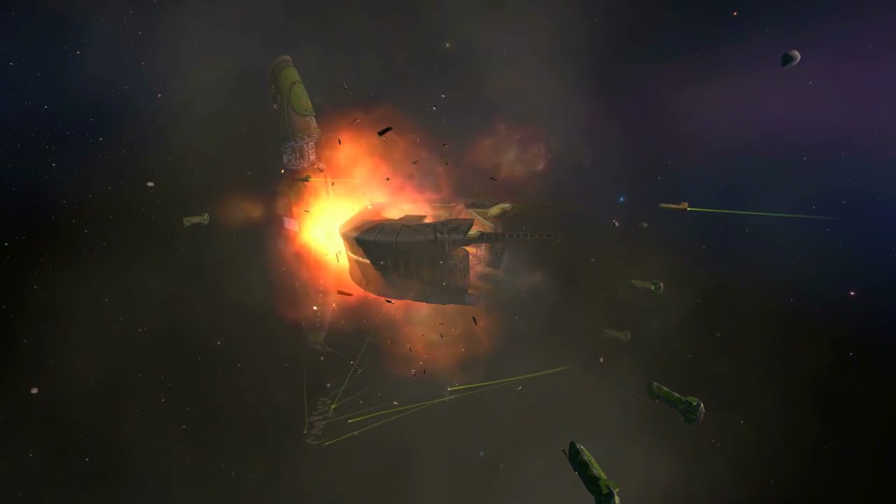 Homeworld Remastered - Destroying The Bentusi - YouTube