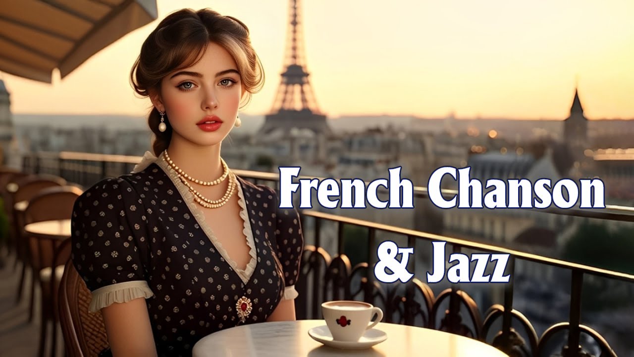 【Playlist】French Chanson & Jazz Vibes 🪗 | Elegant Parisian Café Sounds ...