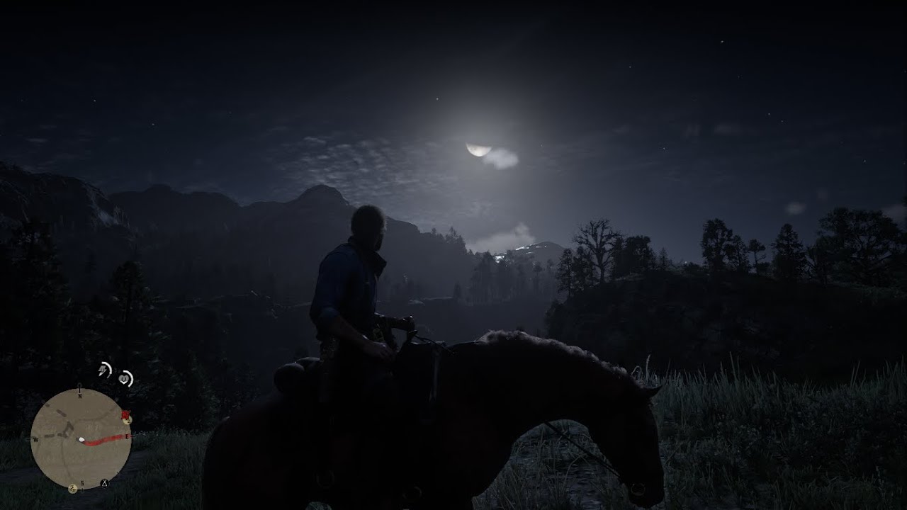 Playing RED DEAD REDEMPTION 2 and contemplating the nature of this game ...