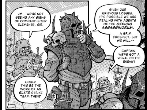 Captain Wolfer faces his strongest enemy | Warhammer Darktide Comic Dub ...