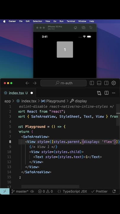 display #reactnative #coding #codinglife #flex #display #fun #motivation - YouTube