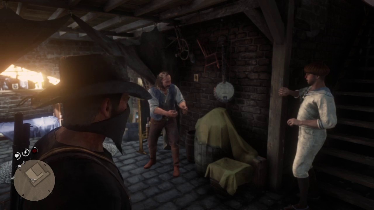 Stranger held in Basement | Red Dead Redemption 2 - YouTube