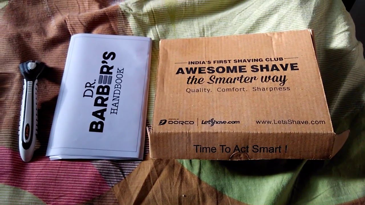 Lets shave 3 blade Razor Unboxing - YouTube