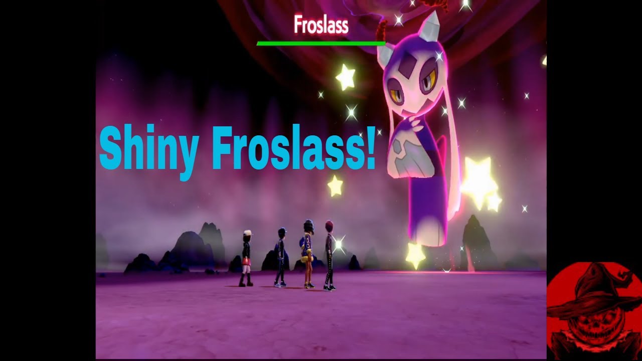 Catching A Shiny Froslass In A Max Raid - Pokémon Shield - YouTube